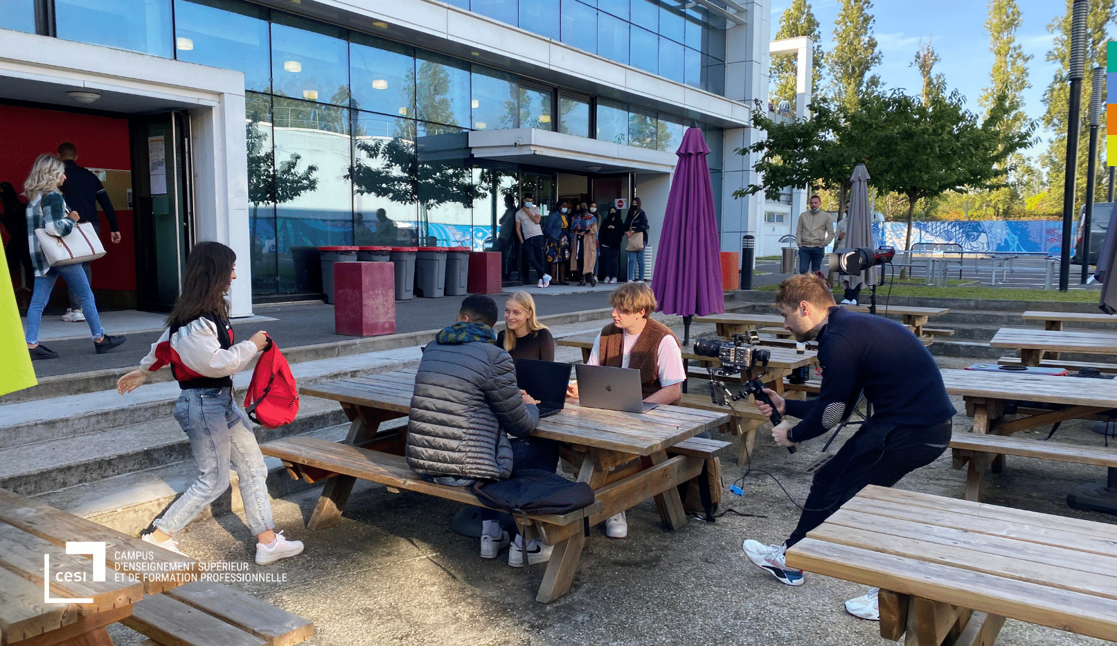 Réalisation d’une Vidéo CESI : Retour en images du tournage