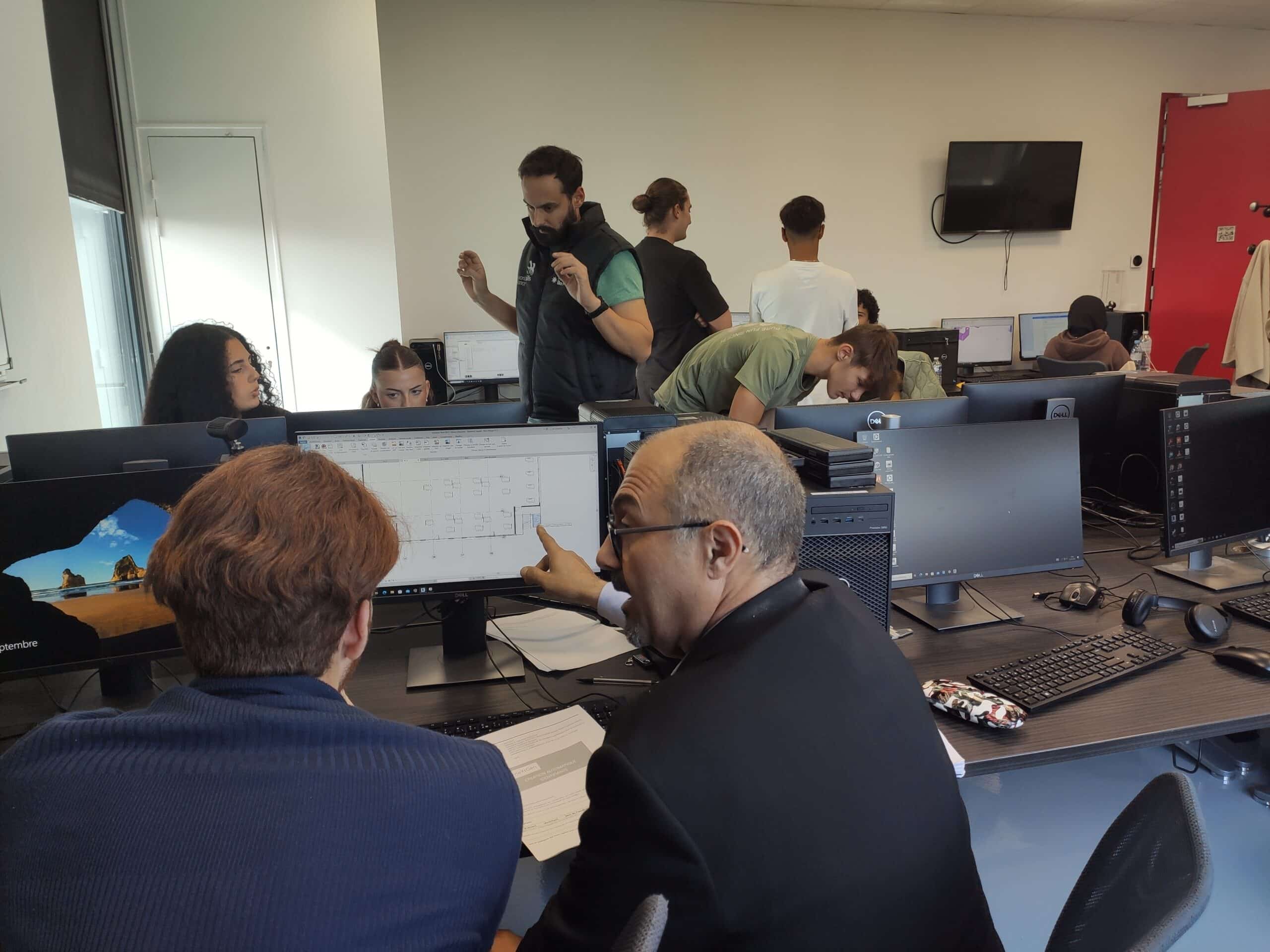 Les étudiants de CESI modélisent en 3D la maquette du campus